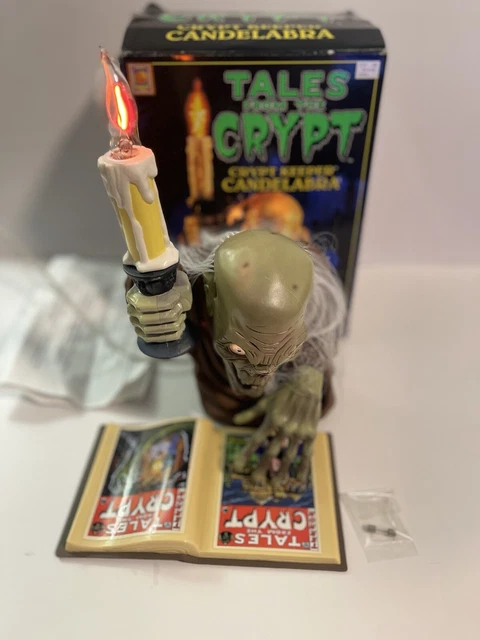TALES FROM THE Crypt Crypt Keeper Candelabra Vintage w/ Box ...
