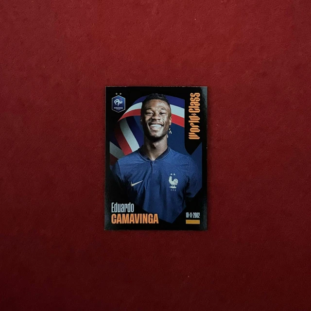 EDUARDO CAMAVINGA-FRANCE-STICKER-FIGURINA-PANINI-WORLD CLASS-2024-N.201 ...