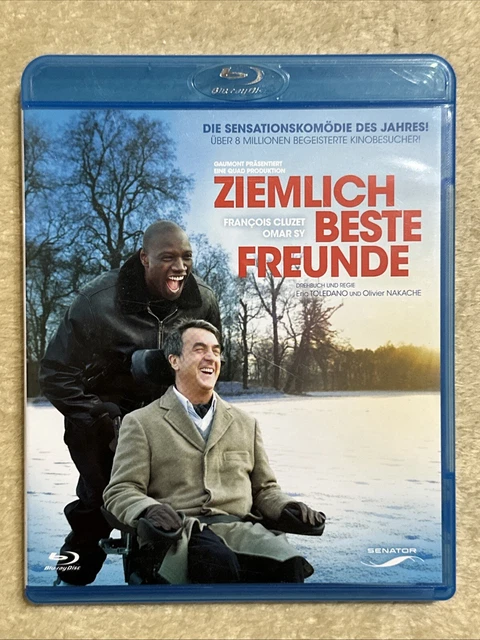 ZIEMLICH BESTE FREUNDE - Francois Cluzet - Omar Sy - Blu-ray - KULT ...