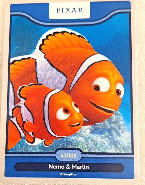 WOOLWORTHS 2024 DISNEY World of Wonders card 43/108 nemo and martin $2. ...