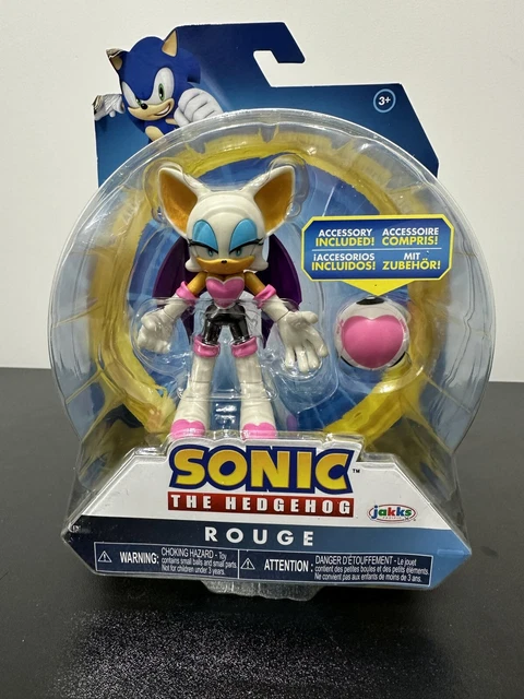 RARE SONIC THE Hedgehog 4 Inch Rouge The Bat Action Figure Jakks ...