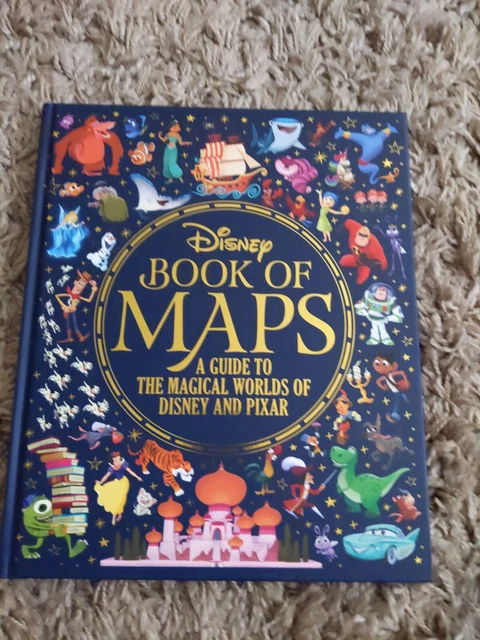 THE DISNEY BOOK of Maps: A Guide to the Magical Worlds - Hardback NEW ...
