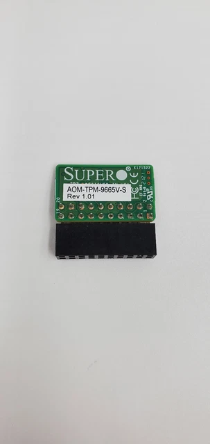 MODULE DE PLATE-FORME de confiance Supermicro AOM-TPM-9665V-S TPM EUR ...