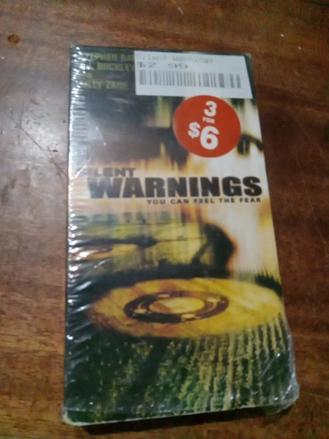 VHS: SILENT WARNINGS: Stephen Baldwin, Billy Zane $10.00 - PicClick CA