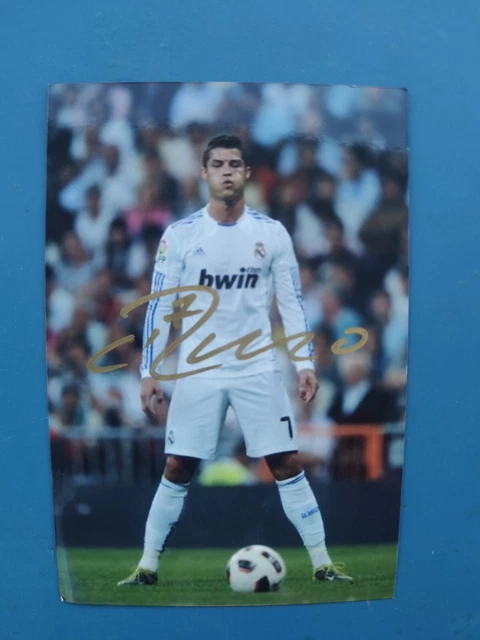 AUTOGRAPHE CRISTIANO RONALDO /CR7 2010 EUR 20,00 - PicClick FR