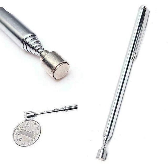 PORTABLE TELESCOPIC MAGNETIC Pick Up Rod Tool Stick Extending Magnet 25 ...