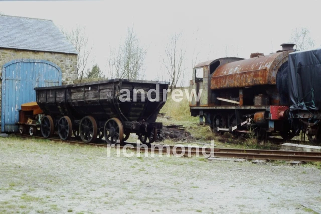 TANFIELD RAILWAY RESTORATION Locomotive 30 Apr 2006 Original 35mm Slide ...