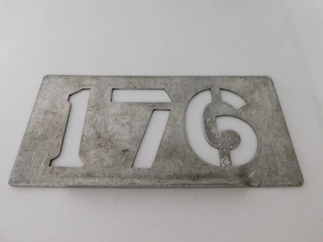 LONDON TRANSPORT BUS Garage Running Plate Stencil No.176 £15.00 ...
