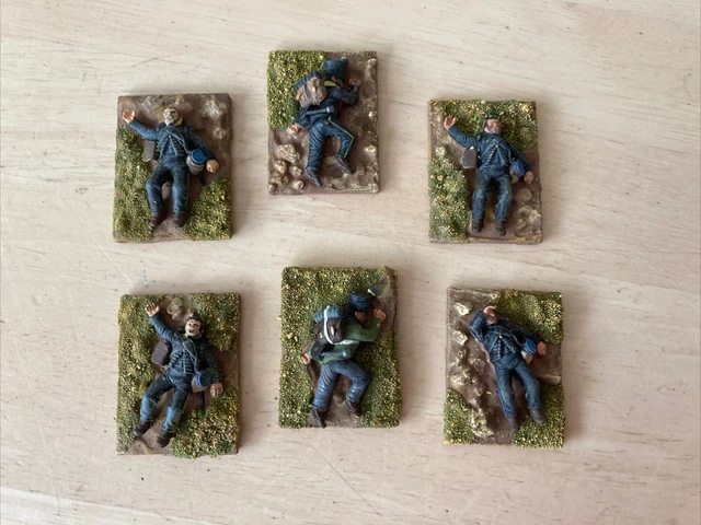 28MM PAINTED PERRY Miniatures Napoleonic Prussian Infantry Casualty ...