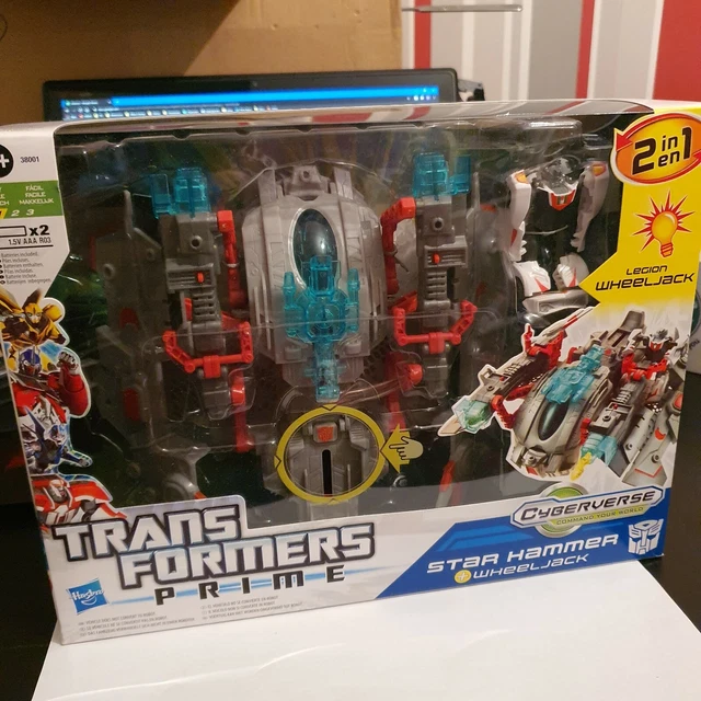 HASBRO TRANSFORMERS PRIME Cyberverse Action Set Star Hammer & Legion ...
