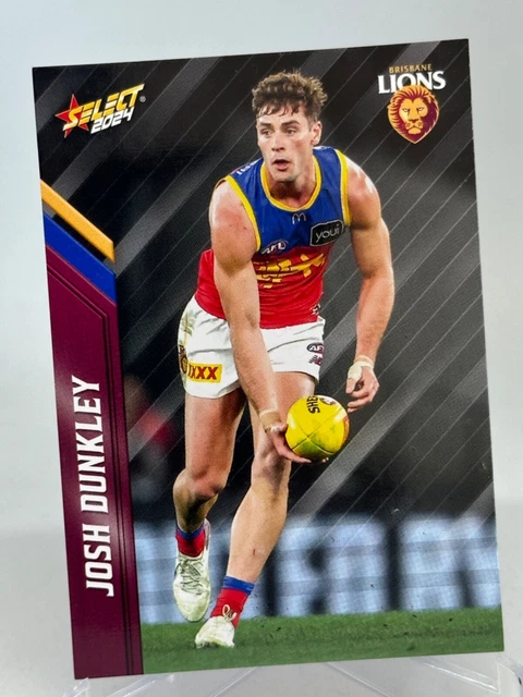 AFL 2024 SELECT Brisbane Lions josh dunkley 16 Card $1.69 - PicClick AU