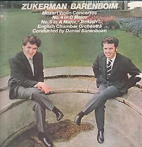 S72859 PINCHAS ZUKERMAN / Daniel Barenboim Mozart Violin Concertos No.4 In D EUR 4,93 - PicClick FR