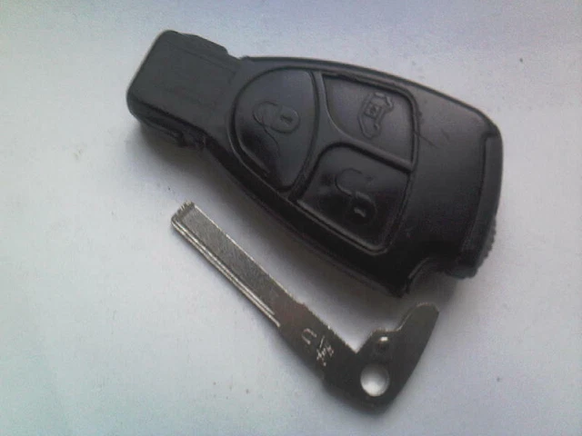 GENUINE MERCEDES BENZ Transponde(Rf&Ir)3Buton Remote Alarm Pullout ...