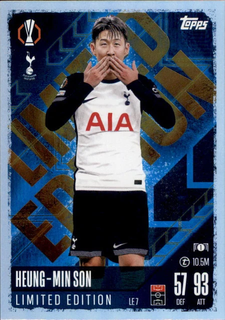CL 24/25 CHAMPIONS League 2024/2025 LE7 Heung-Min Son Limited Edition ...