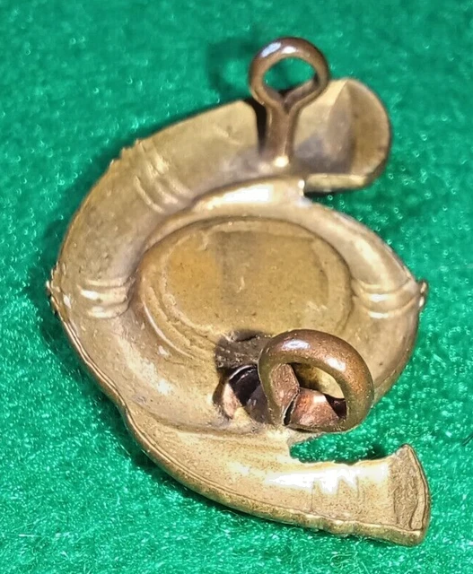 THE KINGS OWN Yorkshire Light Infantry Bi-metal Collar Badge, British ...