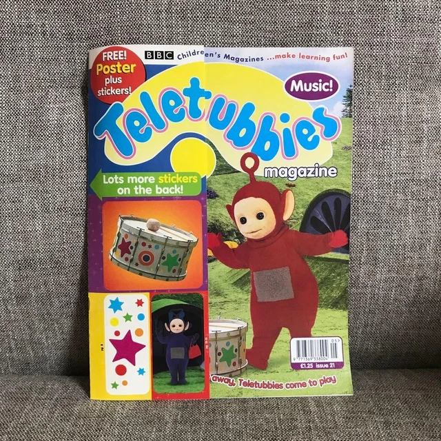 TELETUBBIES TELETUBBIES MAGAZINE issue 21 £43.42 - PicClick UK