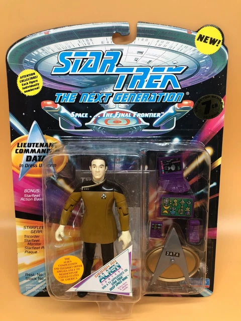 FIGURINE LIEUTENANT COMMANDER Data Dress Uniform Star Trek The Next ...