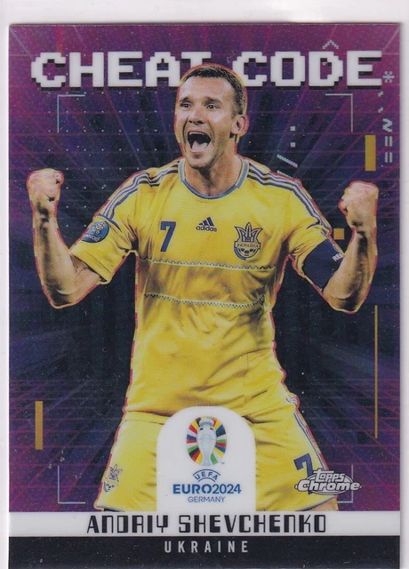 TOPPS CROMO UEFA N º CC-2 Andriy Shevchenko Cheat Código EUR 2,43 - PicClick ES