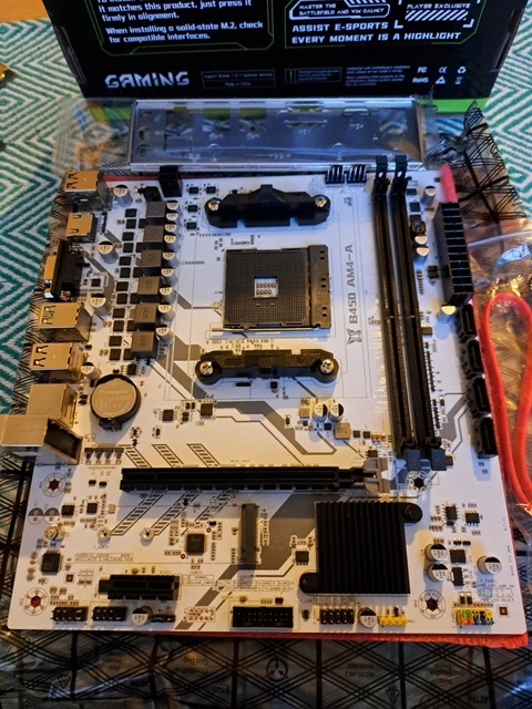 MACHINIST AMD B450 Motherboard DDR4 AM4 Supports Ryzen 1st to 5th gen ...