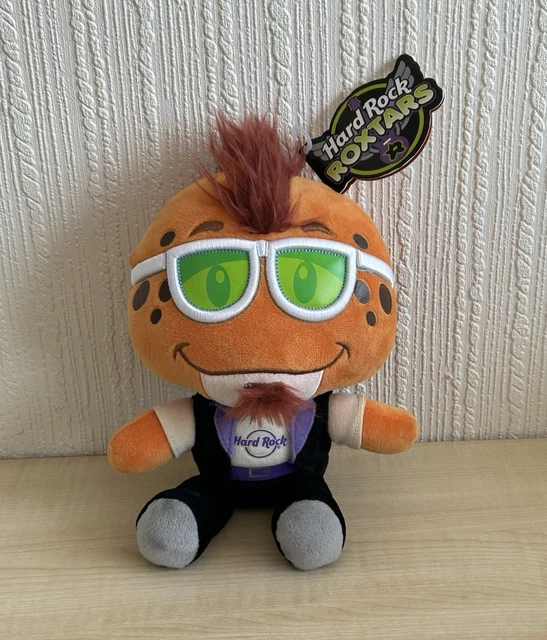 HARD ROCK CAFE Roxtars Skiddley Lead Singer Plush Kids Rockstar Soft ...
