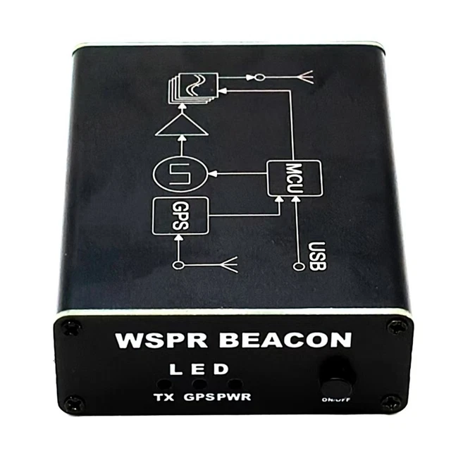 SI5351 WSPR TRANSMITTER with GPS and TCXO for Accurate QTH Positioning ...