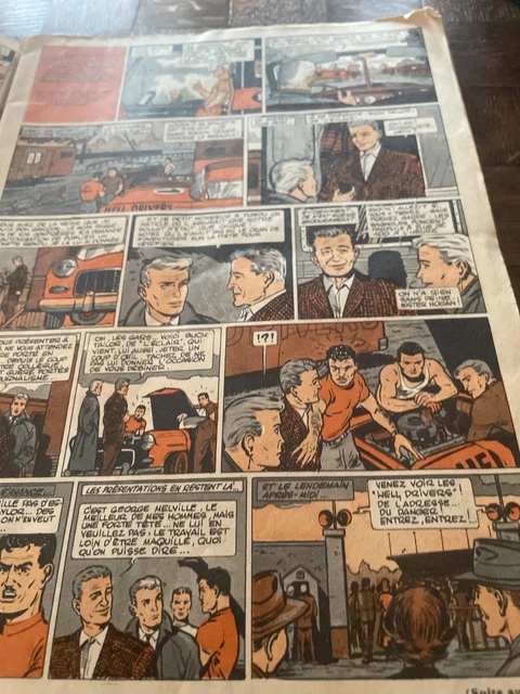 TIM UND STRUPPI Tintin 400 1956 Spezial Auto Cover und Kurzgeschichte ...