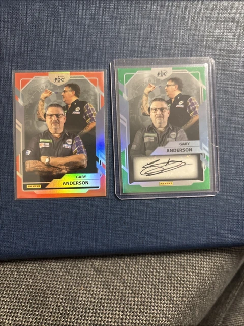 PANINI PDC 2025 World Championship Darts Gary Anderson Card £156.70 ...