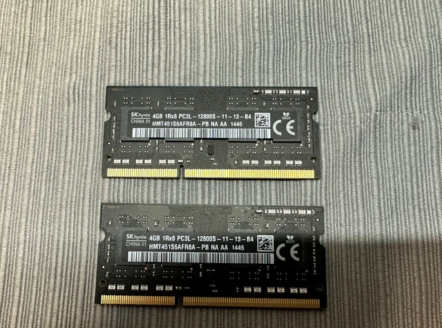 SKHYNIX 4GB 1RX8 PC3L-12800S LAPTOP RAM MEMORY HMT451S6AFR8A-PB $15.45 ...