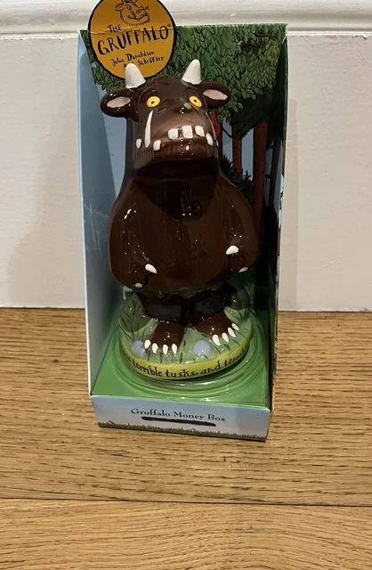 THE GRUFFALO CERAMIC Pottery Money Box BNWOB £5.00 - PicClick UK