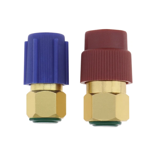 2X R12 TO R134A Adapter Low Side & High Side Conversion Adapter Plastic ...