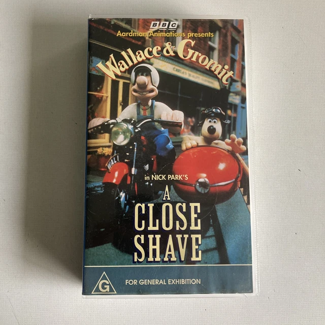 WALLACE & GROMIT A Close Shave VHS Animated Classic Movie Video EUR 18 ...