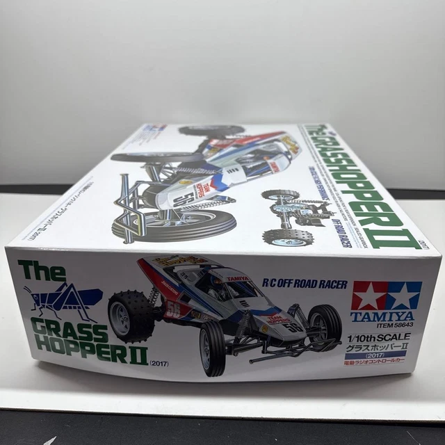 TAMIYA GRASSHOPPER II (2017) 1/10 Electric Off-Road RC Car Kit No.643 ...