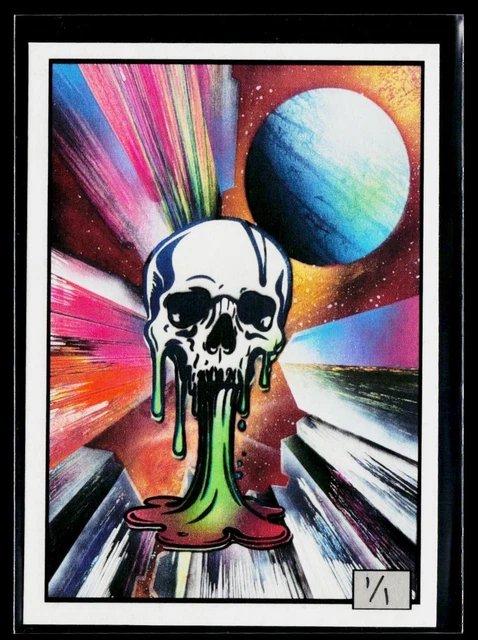 MAD SCIENTIST 40K GPK Spoof ~ COLOR ERROR #'d 1/1 ~ Slick Rick Mad ...