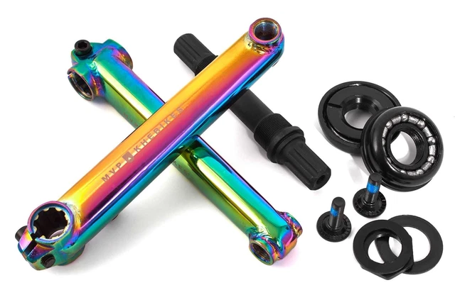 BMX MANIVELLE OIL-SLICK Jet-Fuel KHE MVP Set 8T US BB Crmo 19mm Axe ...