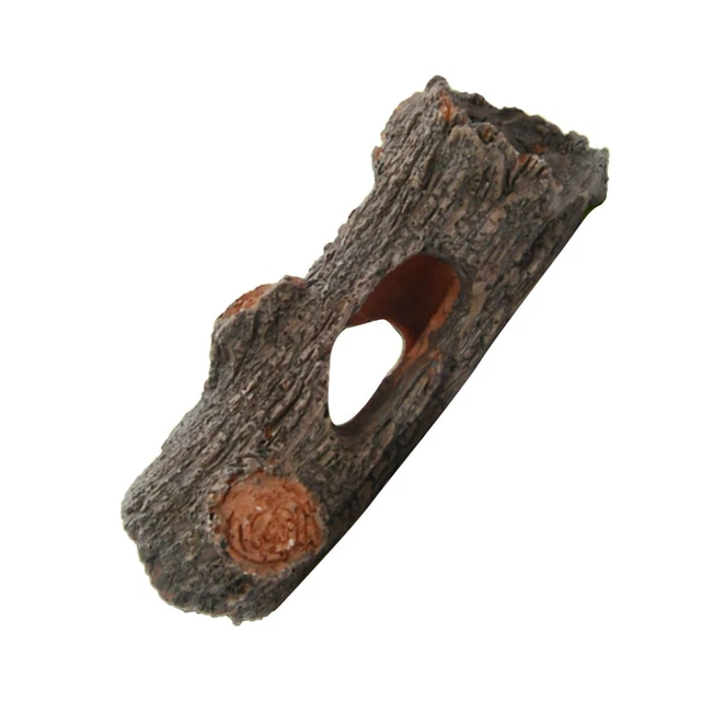 FISH TANK DECORATION Cottage Ornament Hollow Hideout Resting Tube $27. ...