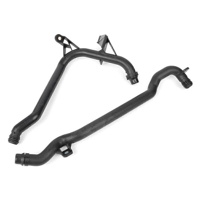 2 TUBI RAFFREDDAMENTO acqua ingresso scaldamotore con o-ring per BMW ...