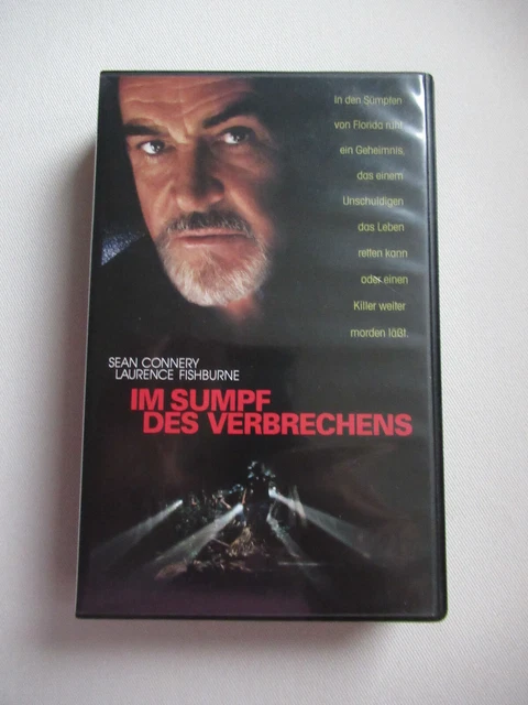 VHS VIDEO KASSETTE Videokassette Sean Connery Sumpf Verbrechens Kino Film Action EUR 1,00 ...