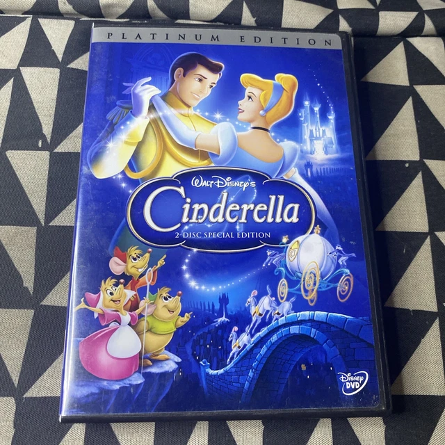 DISNEY DVD LOT Of 4: Cinderella - Aladdin - Incredibles - Beauty And ...