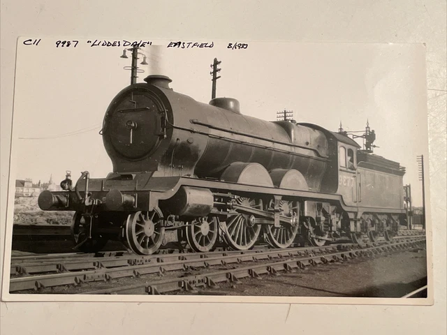 LOCO PHOTO NER LNER 4-4-2 CLASS C11 No 9877 Liddesdale £2.00 - PicClick UK