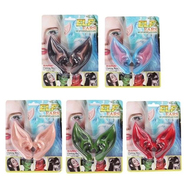 1 PAIR EARS Long Vampires Ears Soft Pointed Masquerade Elven Ears $5.63 ...