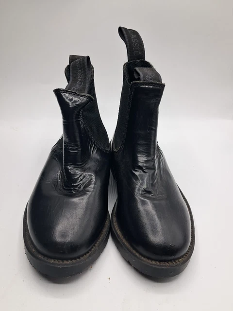 DUBLIN ALTITUDE ZIP Black Children's Horse Riding Boots UK Size 12 £14. ...