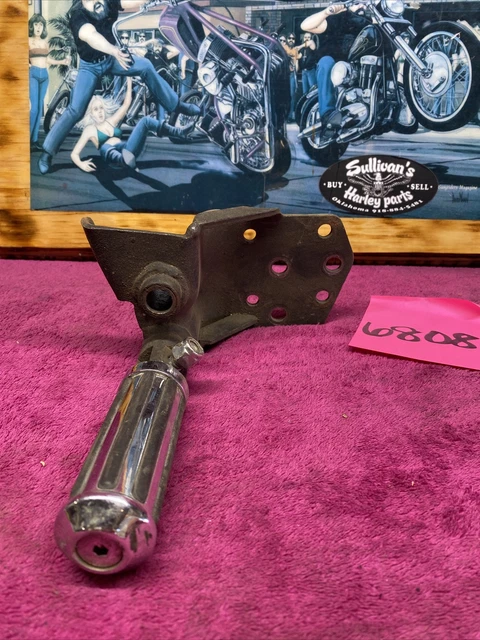 HARLEY SOFTAIL SHOVELHEAD shifter side shift forward control bracket ...
