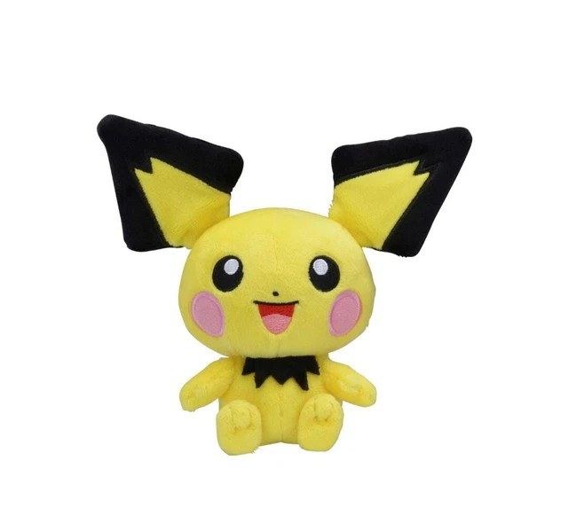 POKEMON CENTER PICHU sitting cuties Pokémon doll fit plush £16.00 ...