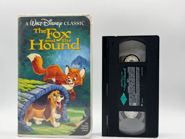 THE FOX AND the Hound (VHS, 1994) TESTED & WORKING Black Diamond ...