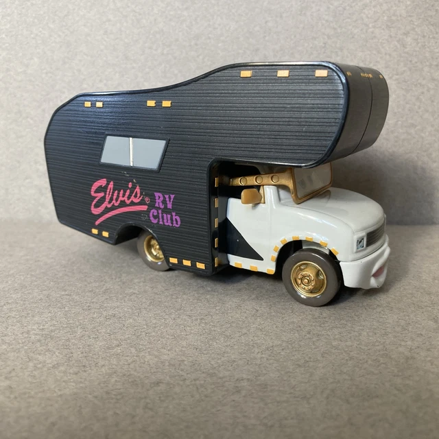 VOITURE DISNEY PIXAR Cars Elvis Presley Rv Club Camping Car Métal Rare ...