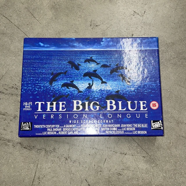THE BIG BLUE (Version Longue) VHS with booklet £9.99 - PicClick UK