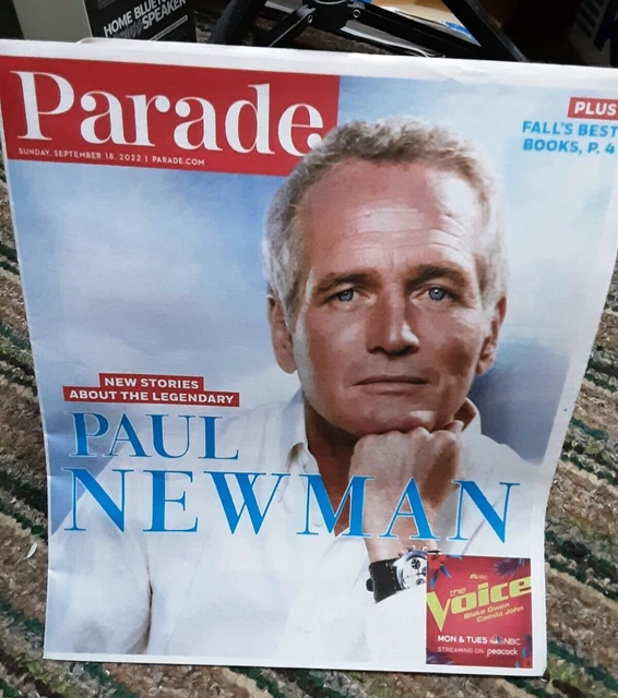PARADE MAGAZINE SEPTEMBER 18 2022 Paul Newman £4.01 - PicClick UK