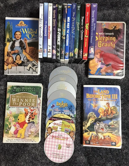 DVD LOT. WALT Disney VHS/DVD collection. Rare (black diamond) edition ...