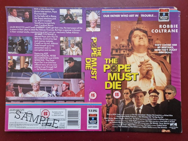 THE POPE MUST Die - RCA - Promo Sample Video Sleeve/Cover #B14960 £1.99 ...