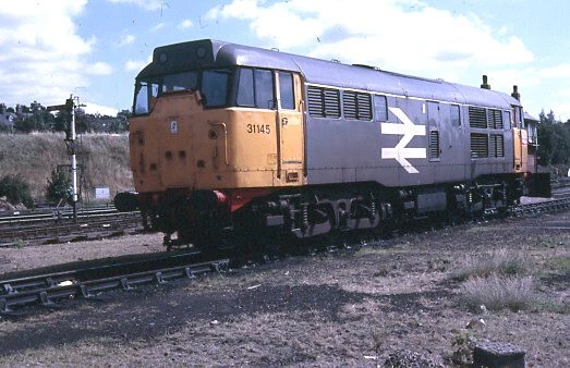 ORIGINAL COLOUR SLIDE of 31145 BR class 31 diesel loco £1.99 - PicClick UK